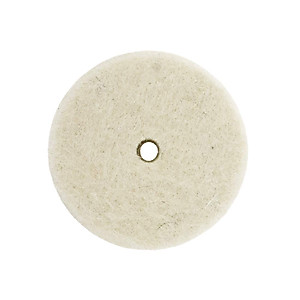 Coshar 2 pcs Wool Felt Pad Drum Pedal Beater Mallet Hammer Head Felts Pads - S1