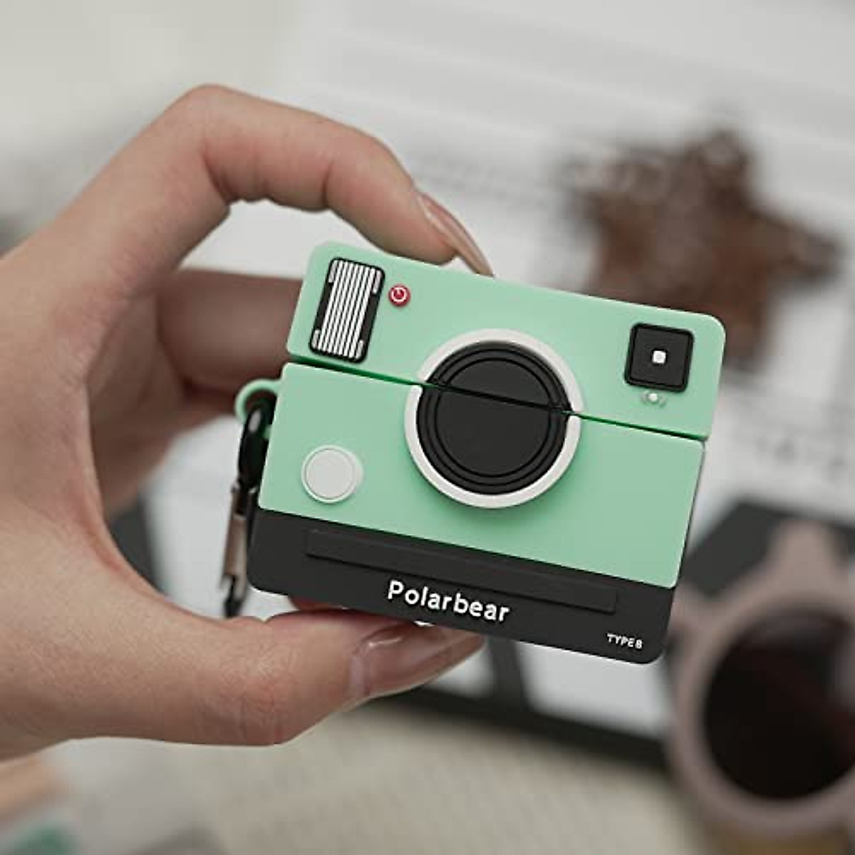 for AirPods 3rd Generation Case Cute 3D Funny Fun Character Camera Design Case for AirPods 3 Case Cover, Soft Silicone Cartoon Cute Fashion Anime Case for Airpods 3rd Case for Kids Boys Girls Teen Men