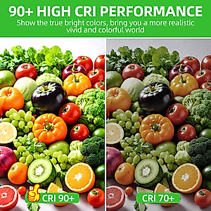 weddeg E12 LED Candelabra Bulbs 40 Watt Equivalent, Dimmable 2700K Warm White LED Candle Light Bulbs, 460LM 4W Flame Tip CA10 Chandelier Light Bulbs, 90+CRI, 12-Pack