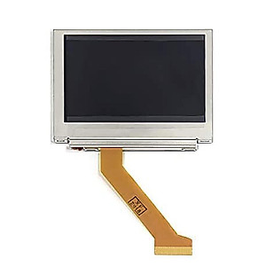 Lenboes MOD LCD Screen Backlight Kit Replacement for Gameboy Advance GBA SP AGS-101 Backlit Screen Set Includes 32 Pin, 40 Pin Cable and Glass Screen Lens Panel