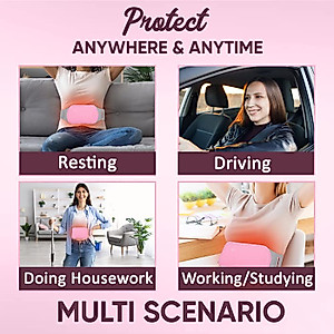 Menstrual Heating Pad, Period Heating Pad for Cramps, Portable Heating Pad for Cramps Menstrual, Cordless Heating Pad for Cramps, Cramps Relief Heating Pad