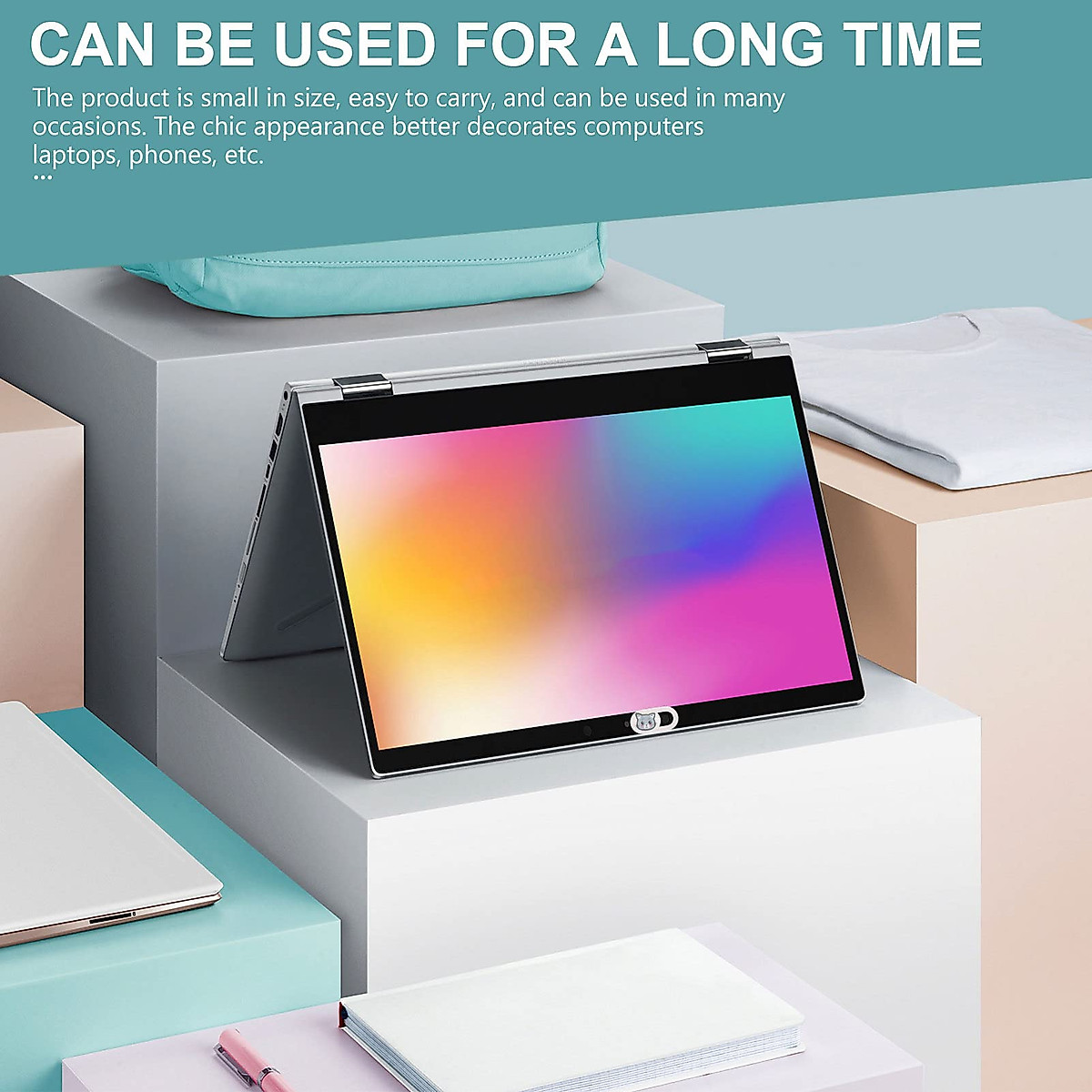 SOLUSTRE 3pcs Camera Privacy Cover Web Camera Cover Webcam Privacy Cover Tablet Laptop Camera for Computer Webcam Cover Slide Sliding Webcam Cover laptoptop Protects Patch Safety Cover abs