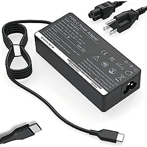 Charger for Lenovo Laptop Computer，65W 45W, for Lenovo ThinkPad Yoga Chromebook 20V 3.25A Lenovo Laptop Charger
