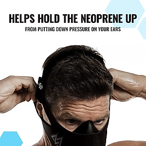 Training Mask - Masks Straps for Training Mask 2.0, Mask Extender Strap Only, Adjustable Band for Running Breathing Mask, Black