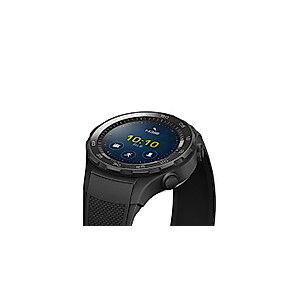 Huawei Watch 2 Sport Smartwatch - Ceramic Bezel - Carbon Black Strap (US Warranty)