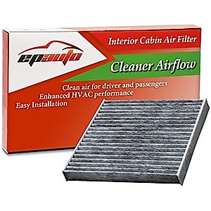 EPAuto CP285 (CF10285) Premium Cabin Air Filter includes Activated Carbon