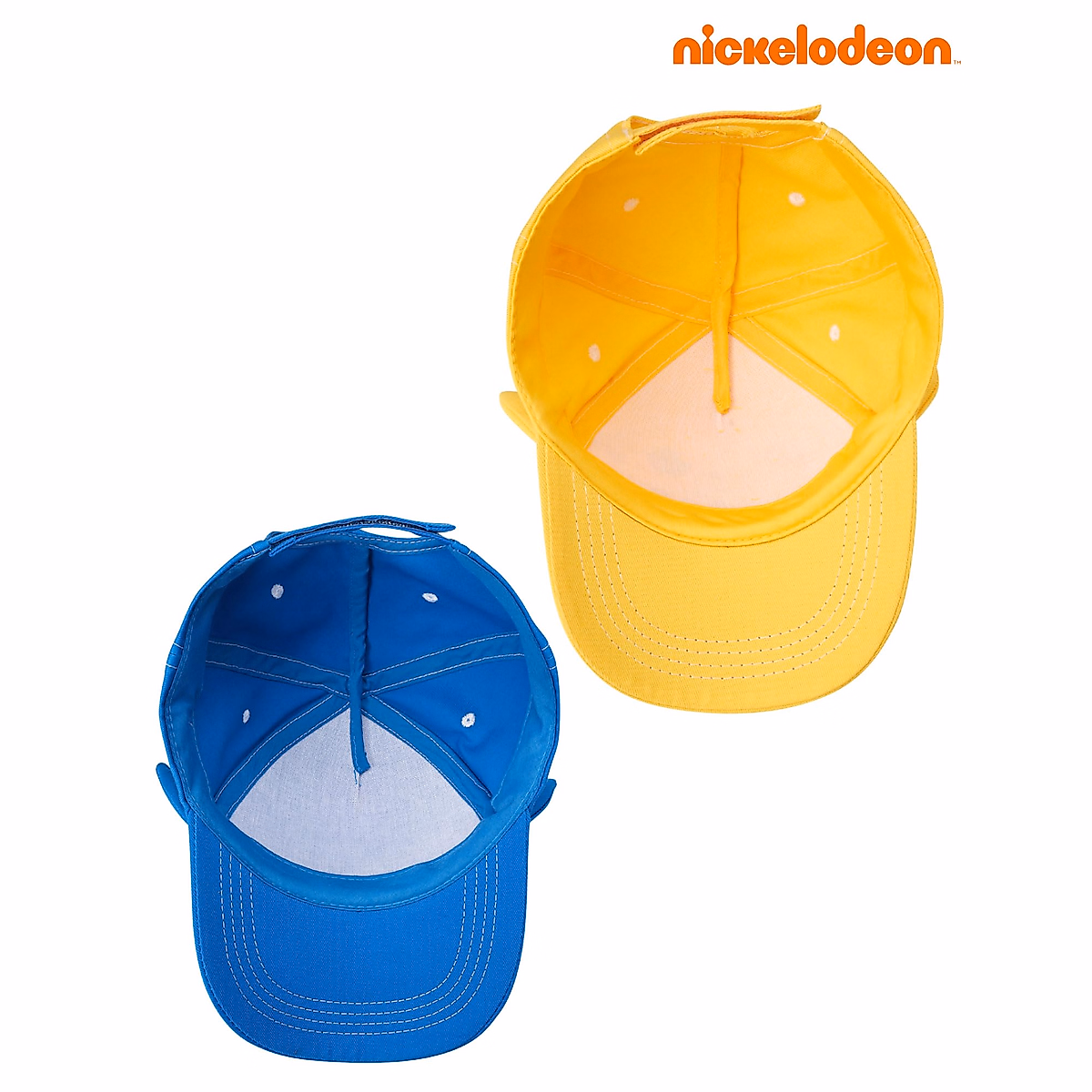 Nickelodeon Baby Shark Mommy or Daddy and Me Hat – Boys’ and Girls’ Matching Adult and Toddler Hat, Size Age 2-4T, Dad - Baby Shark BlueYellow