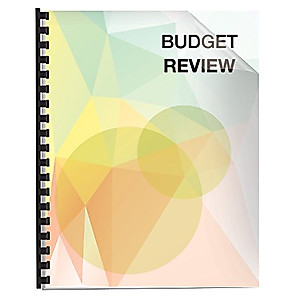 Fellowes Futura Premium Heavyweight Presentation Covers, Letter, Frosted, 25 Pack (5224301)