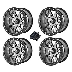 Full Set Of MSA M21 Lok Beadlock 16x7 4/156 00MM Wheels