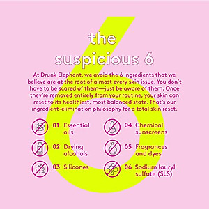 Drunk Elephant Virgin Marula Luxury Facial Oil - Vegan Anti-Aging Skin Care and Face Moisturizer (15 mL / 0.5 Fl Oz)