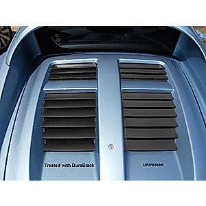 JJI Technologies DuraBlack Automotive Black Trim Rejuvenator - 12 Month No Color Fading - 8oz Bottle