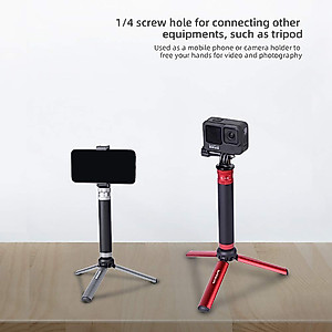 Darkhorse Multifunctional Lightweight Aluminun Alloy Extension Rod for Action Camera (Extension Rod, Titanium)