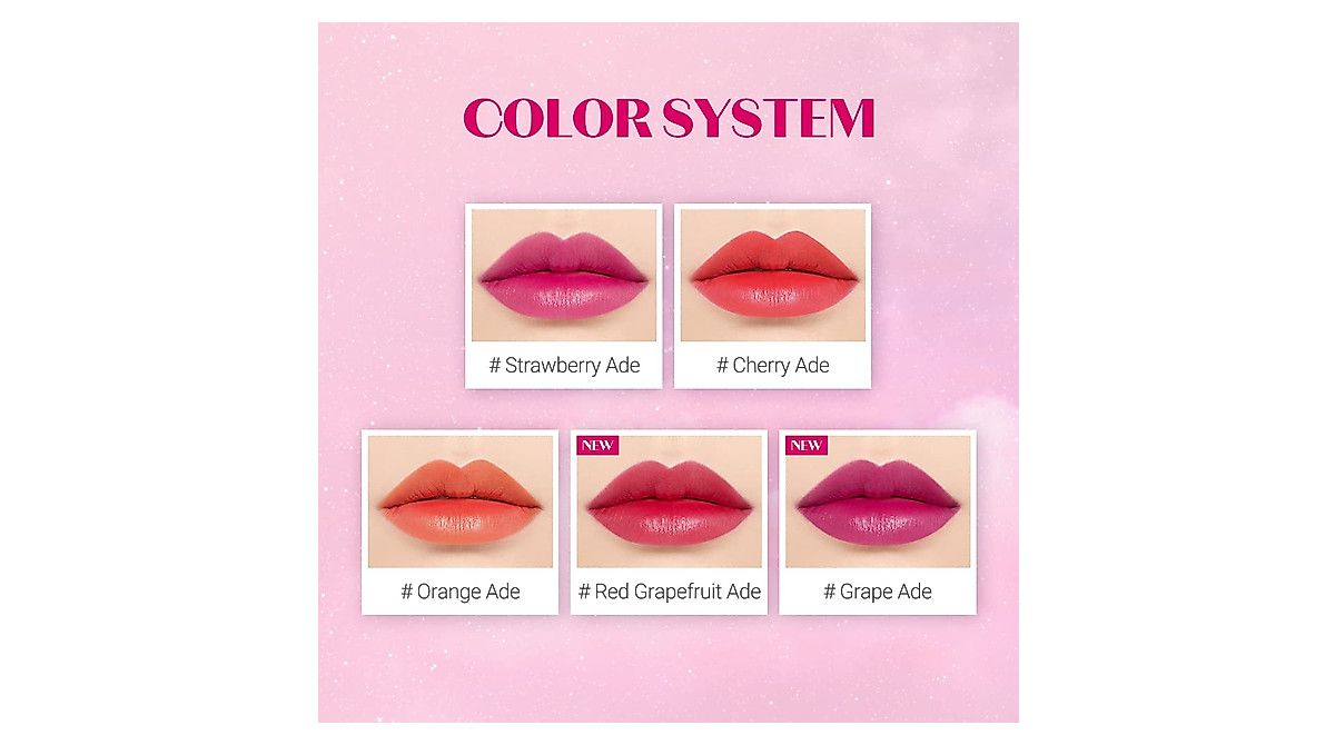 ETUDE Dear Darling Water Tint Strawberry Ade (21AD) | Bright Vivid ...