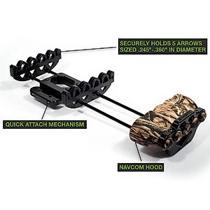 Limbsaver Silent Quiver One Piece Infinity, Mossy Oak Breakup Camo