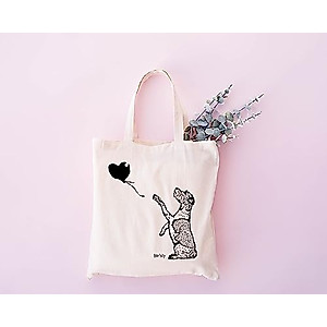Pet Studio Art Barksy - Balloon Dog Tote Bag