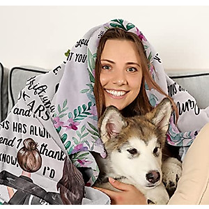 Hcoviv Blanket 50" X 60" - Best Friend Birthday Gifts for Women - Unique Friendship Gifts for Dear Friends, BFF, Besite, Thoughtful Besties Gift Ideas for Women Throw Blankets