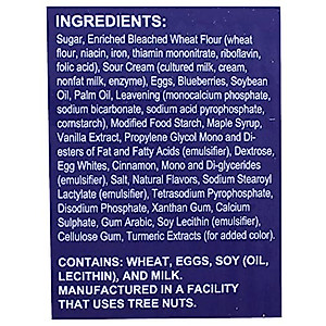 My Grandma's New England Blueberry Coffee Cake - Moist and Flavorful Coffee Cake - Maple Sweetened Cake for Special Occasions - 1.75 Pound (My Grandma's Blueberry Coffee Cake)