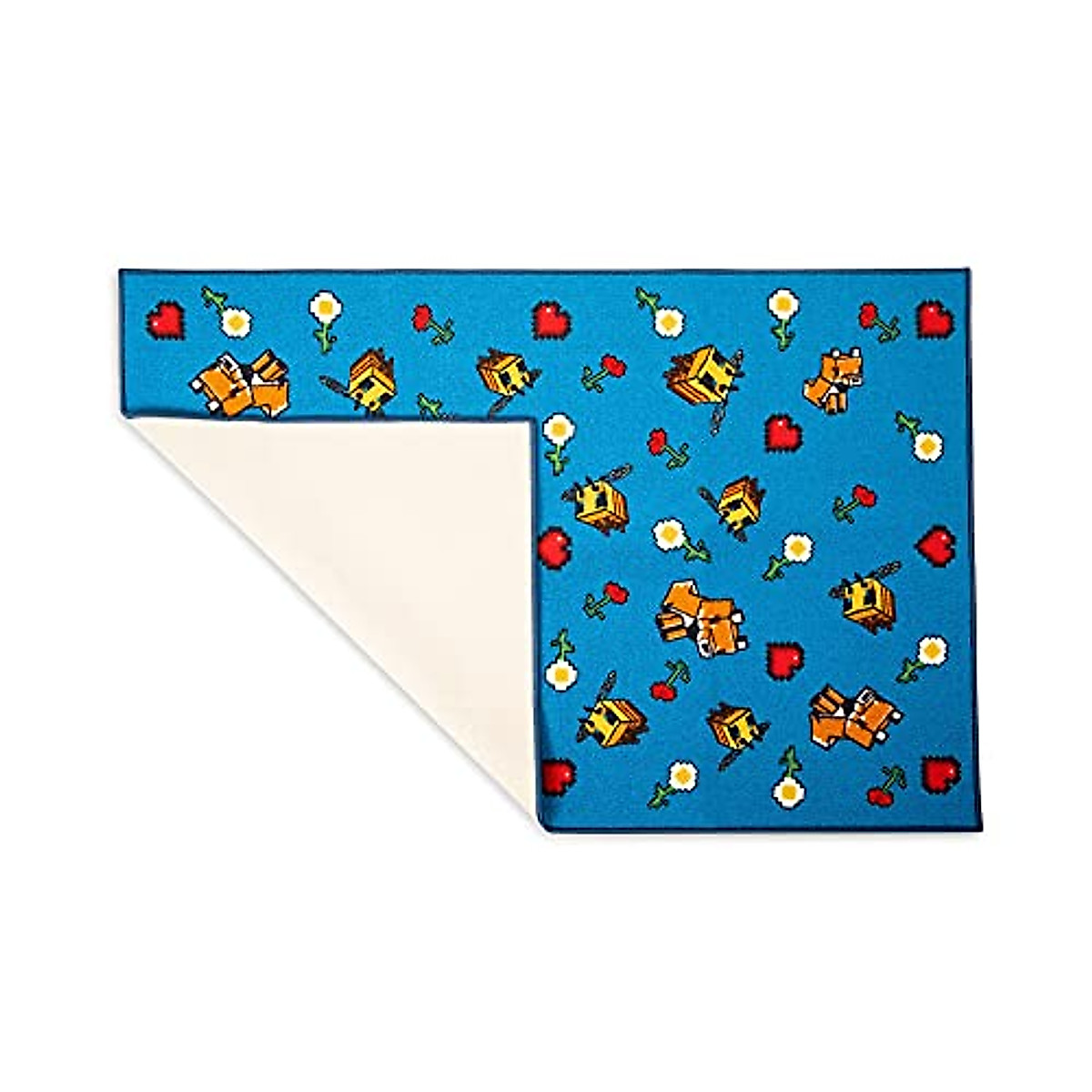 Minecraft Mob Printed Area Rug | Indoor Floor Mat, Accent Rugs For Living Room and Bedroom, Home Decor For Kids Playroom | Video Game Gifts And Collectibles | 60 x 39 Inches