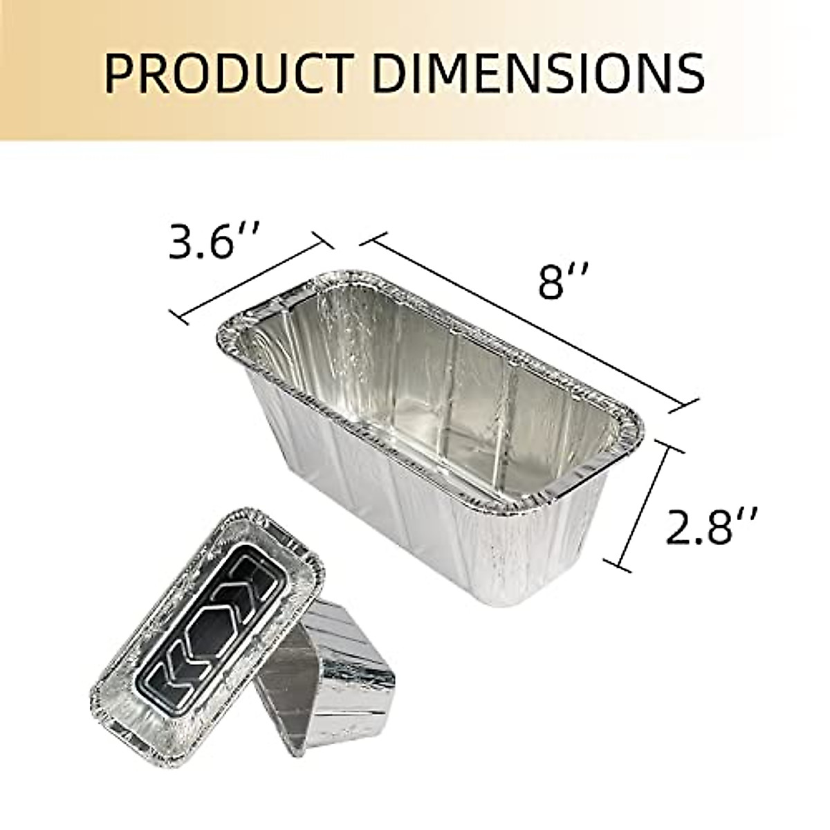 20 Pack Drip Pans Compatible with Blackstone Griddle 36/22/17/28 Inches, Grease Cup Liners for Outdoor Grill, Aluminum Foil Griddle Catcher 20 Counts