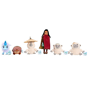 DISNEY Raya and The Last Dragon 5.6-Inch Small Pan Soft Plush, Stuffed Ongi Monkey, Officially Licensed Kids Toys for Ages 3 Up by Just Play