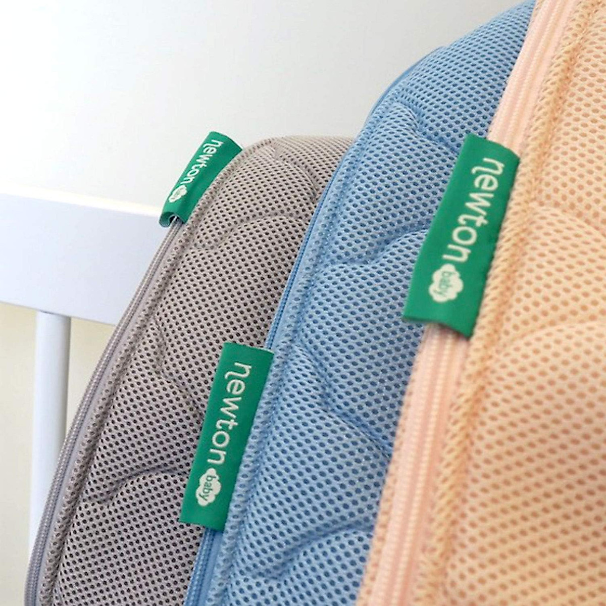 Newton Baby Original Extra Cover | Ultra-Breathable, Reduced Suffocation Risk, Safe, Machine Washable, Non-Toxic, Rest Easy, Fits Original, Waterproof Newton Crib Mattress - Cloud White (Cover ONLY)