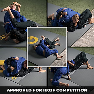 Gold BJJ Foundation Gi - Pearl Weave Jiu Jitsu Gi for Men and Women - IBJJF Competition Legal BJJ Gi (Royal Blue, A3H)