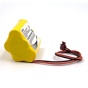 YUTSUJO (2-Pack) 6V AA Ni-CD Battery Pack Replacement for Sure-Lite 026-149, SL026-149, S/L 026-149, ANIC1204, Energizer 41B020AF17201, Dantona CUSTOM-55 Emergency Lighting