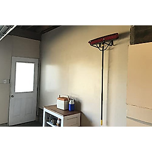 Shepherd Hardware 8091E Heavy Duty Steel 10-Inch Garage Storage Utility Hooks, 4 Pack, Black