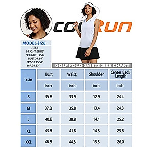 COOrun Polo T Shirts for Women Sleeveless Golf Polo Shirt Slim Fit Tennis Tops Lightweight Tennis Shirts,Light Green Large