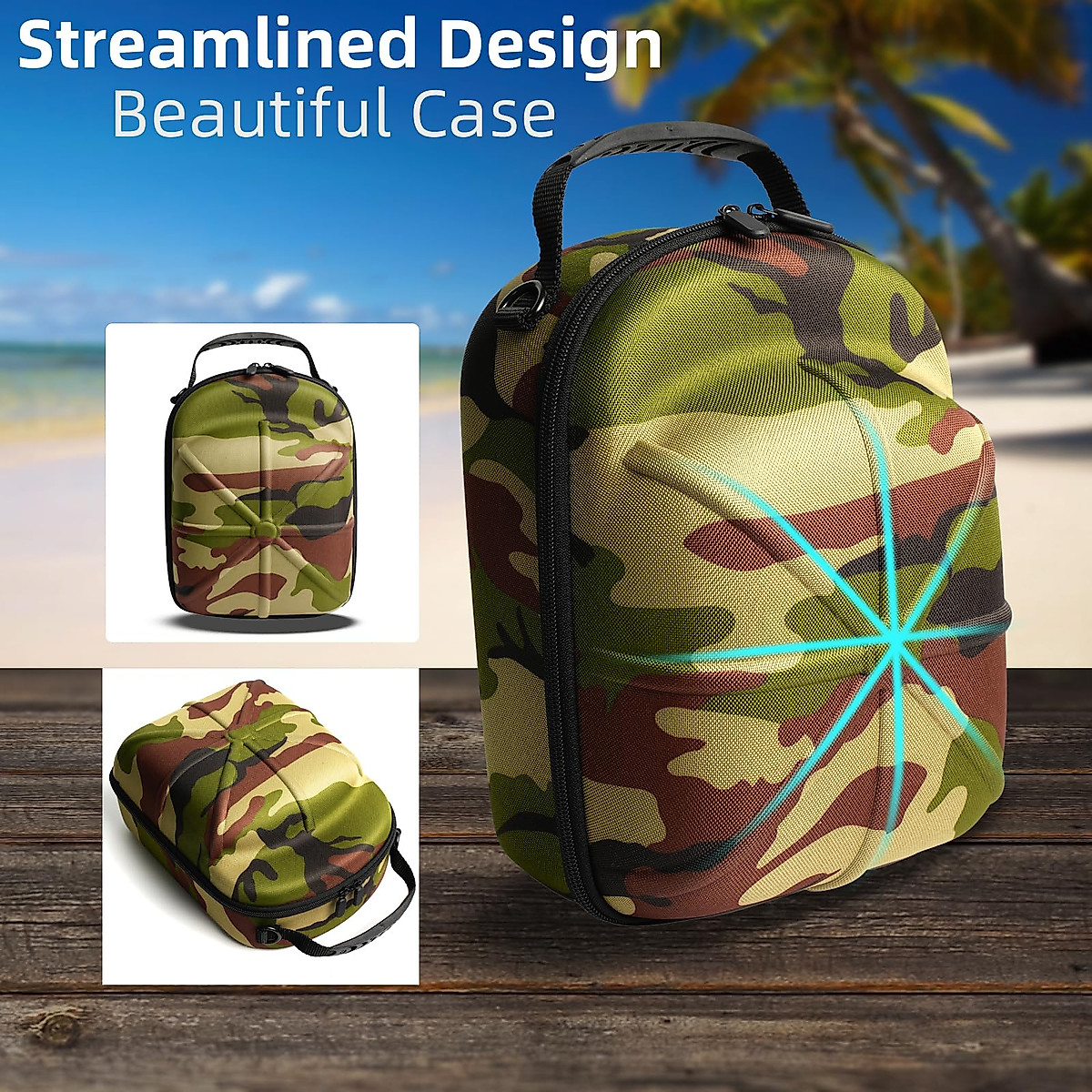 RIGICASE Hard Hat travel case, cap carrier, baseball cap travel case, hat holder Porta Gorras Para Hombre, Hat carrier organizer caps protector