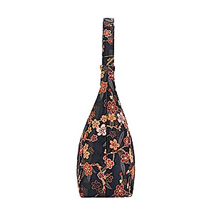 Signare Tapestry Hobo Shoulder bag slough purse for Women with Ume Sakura Japanese Style