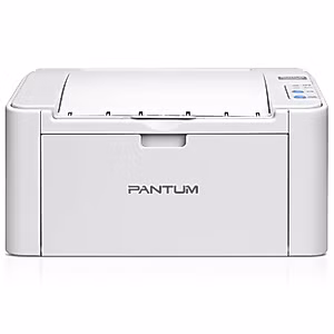 Pantum Laser Printer Black and White,Wireless Computer Printer Home Use,Small Compact Design, Monochrome P2502W Print Up to 23PPM (White), 13.27inW X 8.66inD X 7.01inH