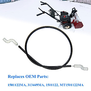 AILEETE 1501122MA Front Drive Lower Cable for Murray Craftsman Snowblower Snow Thrower 313449MA 1501122 MT1501122MA