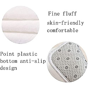 Christmas Bath Mat Set, Christmas Decorations 3-Piece Non-Slip Bathroom Rugs Toilet Mat for Bathroom (Santa and Snowman)