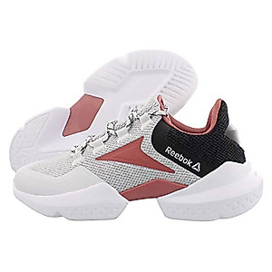 Reebok Split Fuel Womens Shoes Size 11, Color: Grey/Black/Pink