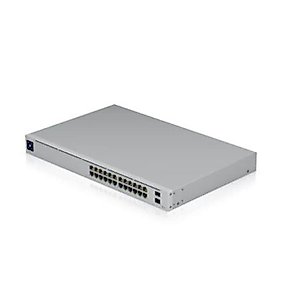 UniFi Switch 24 US-24 Managed Gigabit Switch with SFP 2 SFP Port RJ45 26 Gbps
