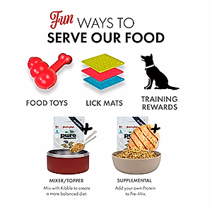 Grandma Lucy's PUREformance Pre-Mix Dog Food, Grain Free and Freeze-Dried - 3Lb Bag