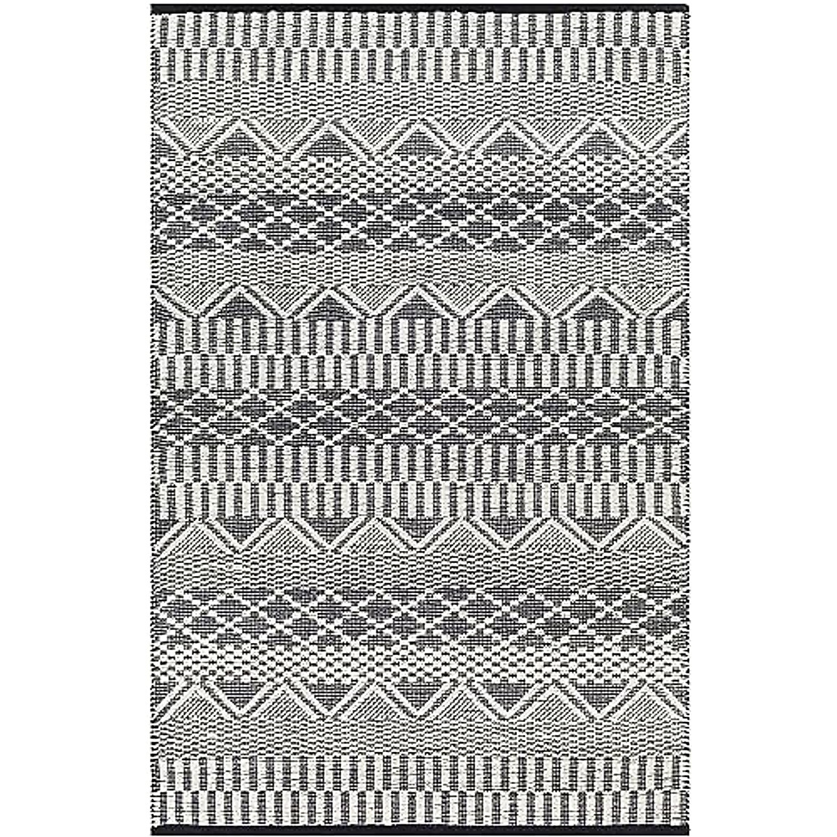 Mark&Day Area Rugs, 8x10 Owenton Modern Gray Area Rug, Grey Ivory Carpet for Living Room, Bedroom or Kitchen (8' x 10')
