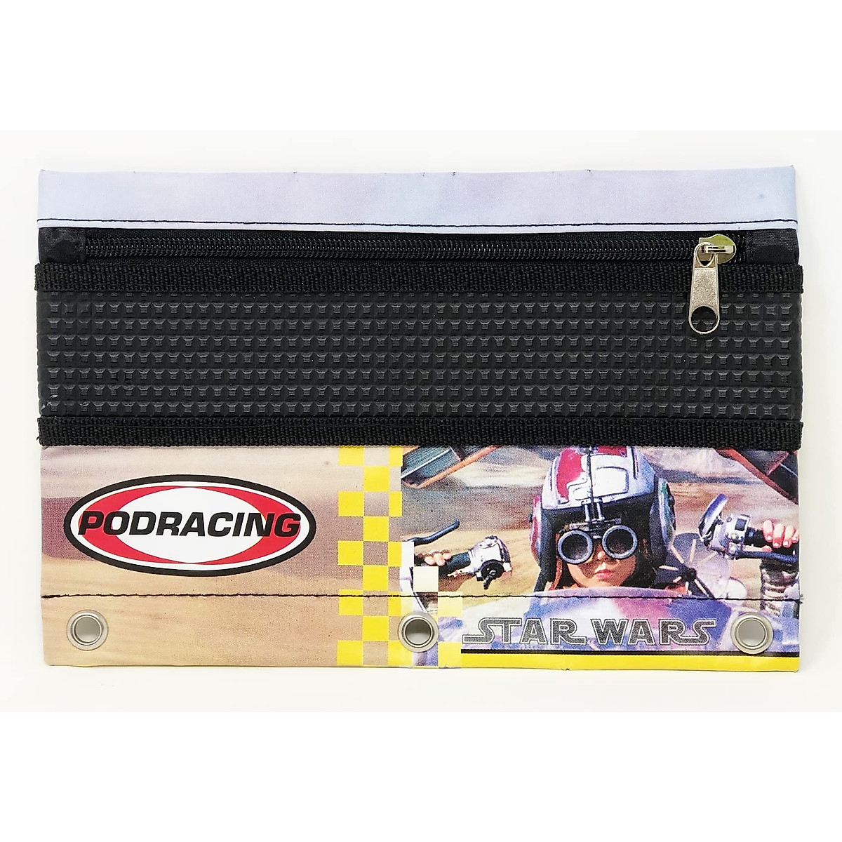 Impact, Inc. 1999 Star Wars Podracing 3 Ring Binder Pencil Pouch Tote - 6.25" X 9.5"