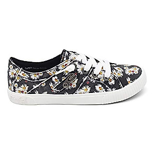 Blowfish Malibu Women's Fruit Sneaker, Lazy Daisy Print Canvas, 8 M US