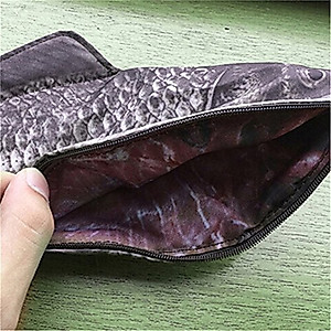 Gotoole Women’s Creative Pen Bag Fish Shape Penceil case Oxford Fabric Zip Wallet