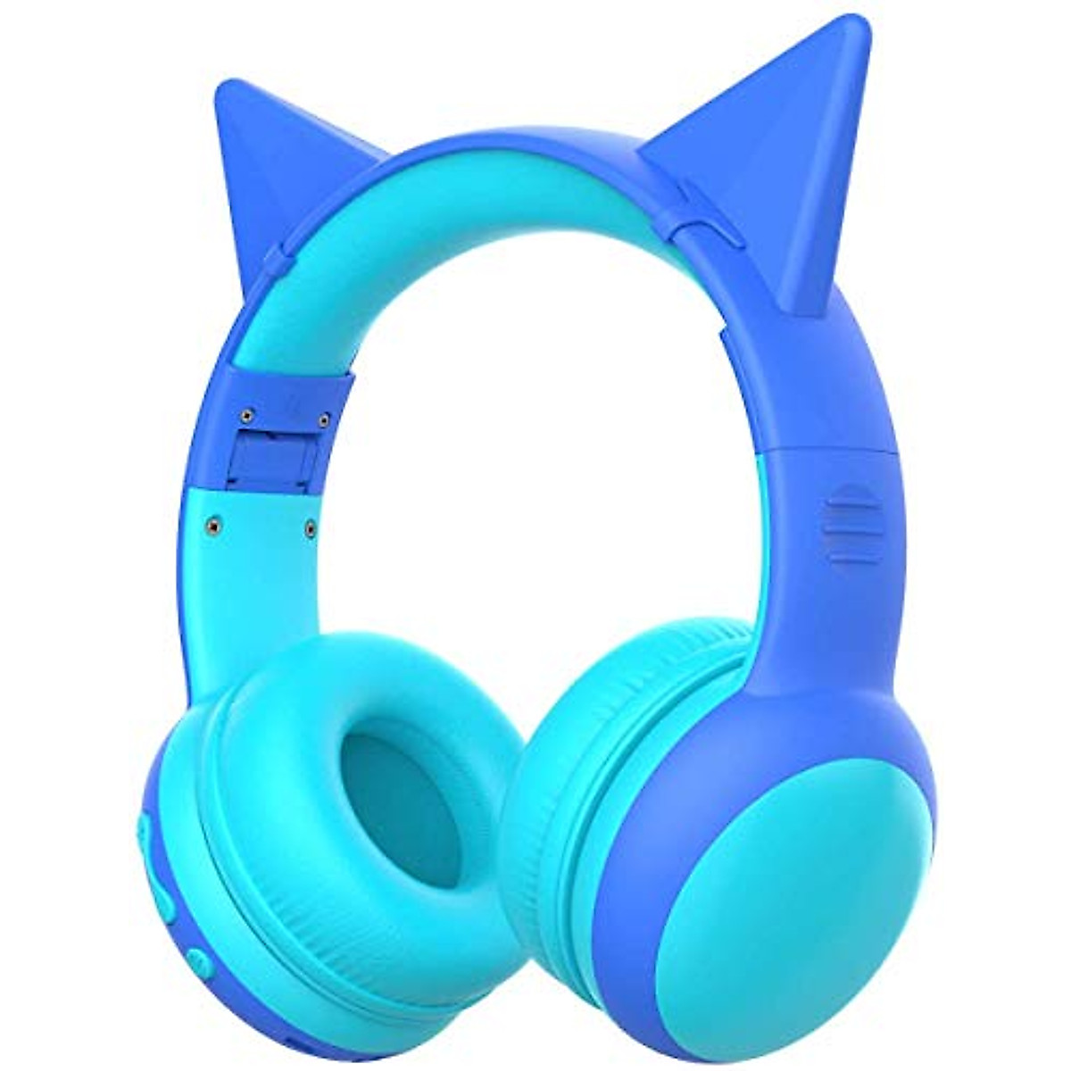 gorsun Bluetooth Kids Headphones with 85dB Limited Volume, Children's Wireless Bluetooth Headphones, Foldable Bluetooth Stereo Over-Ear Kids headsets - Blue