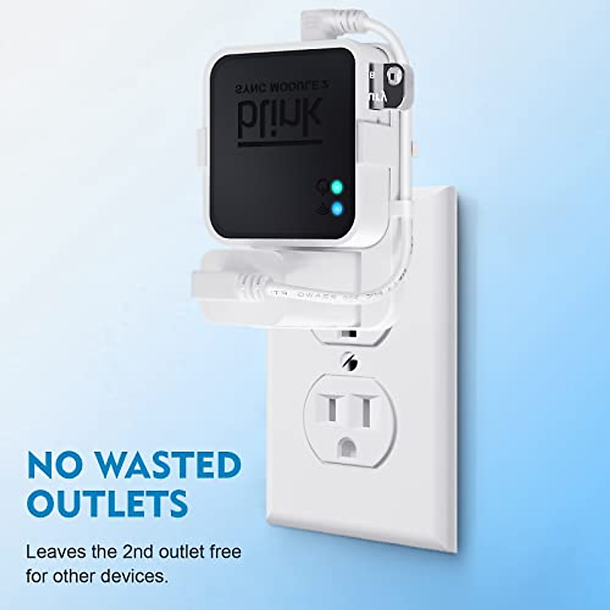 256GB Blink USB Flash Drive for Local Video Storage with The Blink Sync Module 2 Mount,Save Space Easy Move Bracket for for Blink Outdoor Indoor Security Camera(Blink Sync Module 2 is NOT Included)