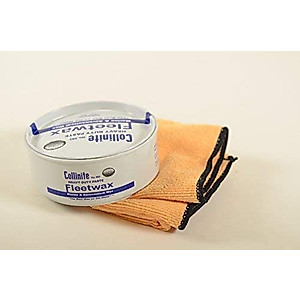 Collinite 885 Heavy Duty Fleetwax Paste and Towel Combo