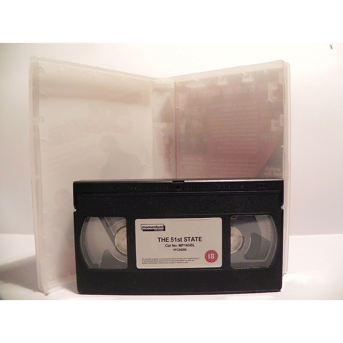 The 51st State: Large Box Crime Action - Placebo Exctacy Mentalism (2001) VHS