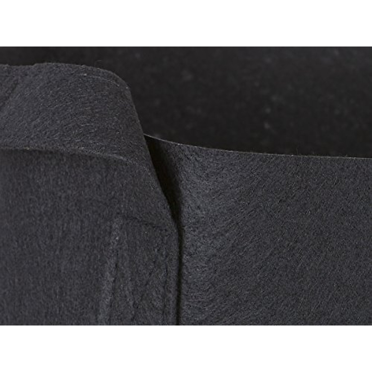 247Garden 5-Pack 7-Gallon Aeration Fabric Pot/Plant Grow Bag w/Handles (260 GSM, Black, 12H x 13D)