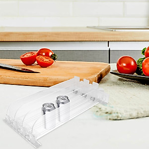 BESTonZON 3Pcs Drink Organizer for Fridge Self-Pushing Soda Rack Can Organizer Beverage Pusher Glide Bottled Water Organizer for Refrigerator Automatic Vending Machine