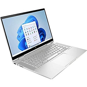 HP 2022 Newest Envy X360 2-in-1 Laptop, 15.6" Full HD Touchscreen, 12th Gen Intel Core i7-1255U 10-Core Processor, 16GB RAM, 2TB SSD, Backlit Keyboard, HDMI, Windows 11 Home, Stylus Pen Included