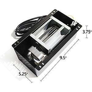 Hongso Speed Variable S31105 Blower Fan 110V ~ 120V for GHP Group, Monessen/Majestic (MHSC Brands), Majestic Dutchwest Windsor, CFM US Century Plate Steel Freestanding Wood Stove Fireplace