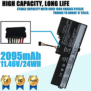 LAQUEENA SB10K97578 Internal Laptop Battery Compatible with Lenovo ThinkPad T470 T480 A475 A485 TP25 Series SB10K97577 SB10K97576 01AV421 01AV419 01AV420 01AV489 11.46V 24Wh 3-Cell